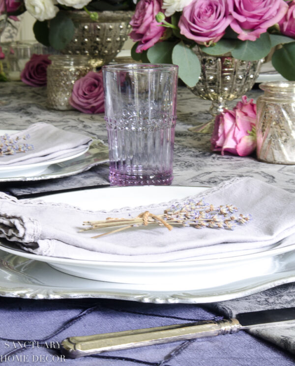 How to Set A Beautiful Table For Any Season + Affordable Tablecloth ...