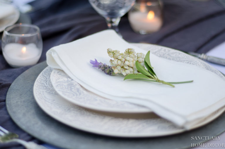 How to Set A Beautiful Table For Any Season + Affordable Tablecloth ...