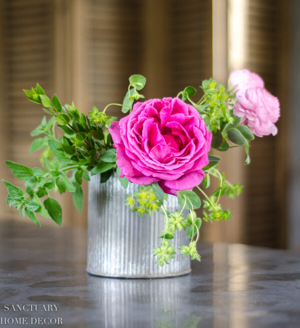 Make This Spring Flower Arrangement in 3 Easy Steps - Sanctuary Home Decor