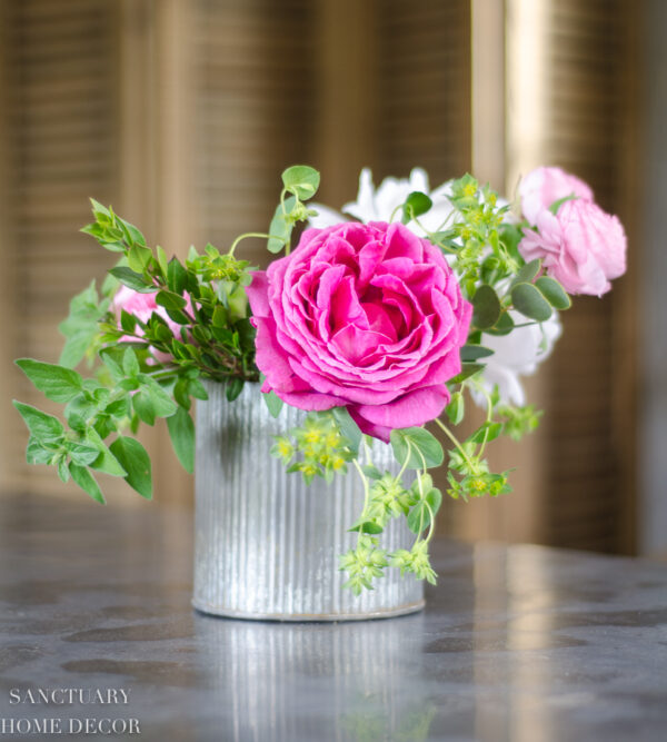 Make This Spring Flower Arrangement in 3 Easy Steps - Sanctuary Home Decor