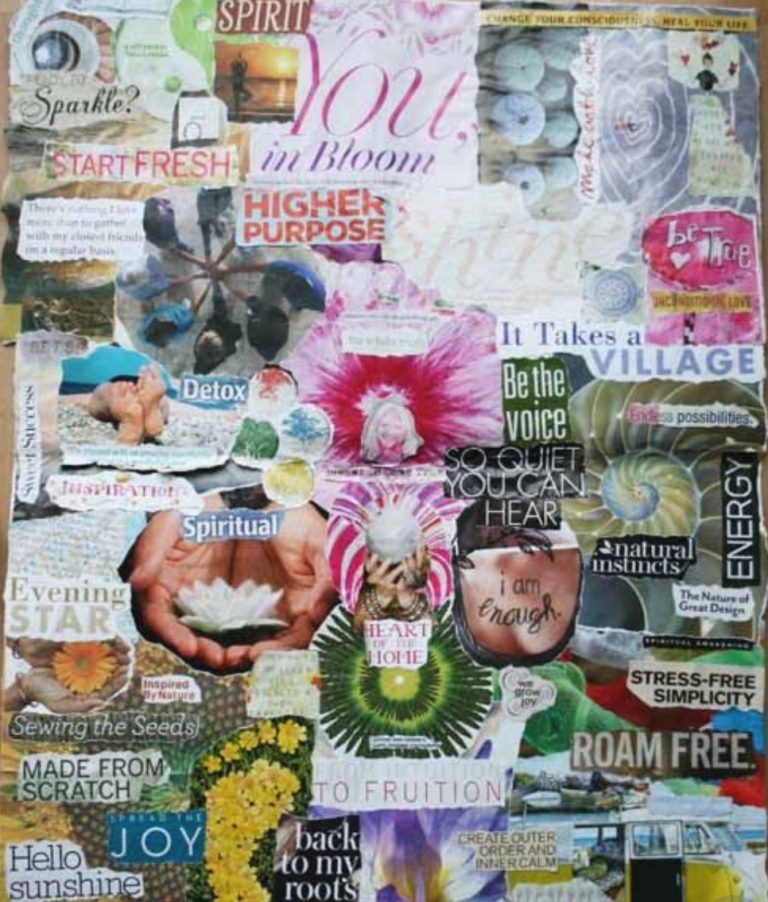 How To Set Goals and Create a Vision Board - Sanctuary Home Decor
