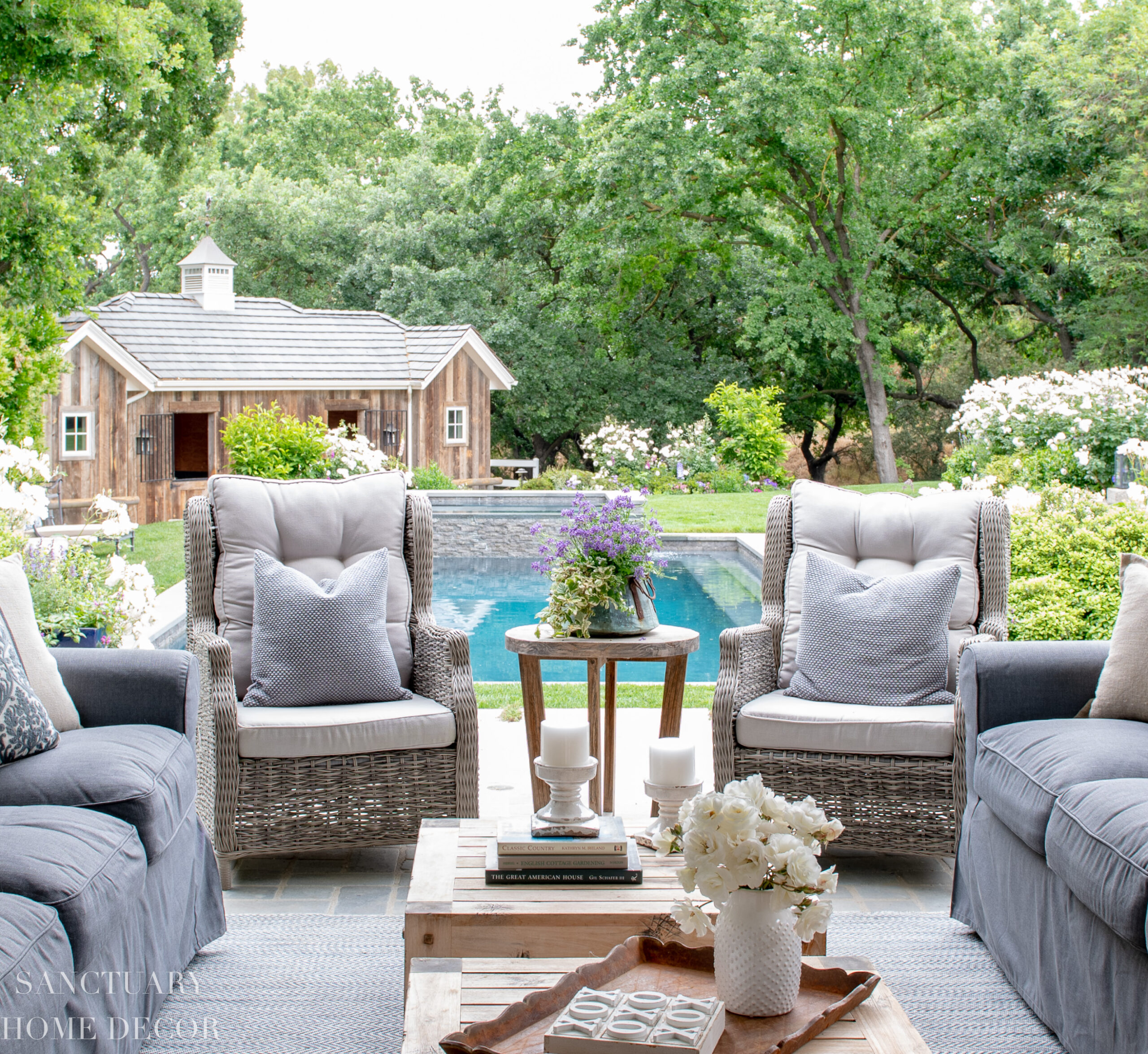 An Easy and Budget-Friendly Outdoor Room Makeover - Sanctuary Home Decor