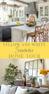 Summer Home Tour With Yellow and White Accents - Sanctuary Home Decor