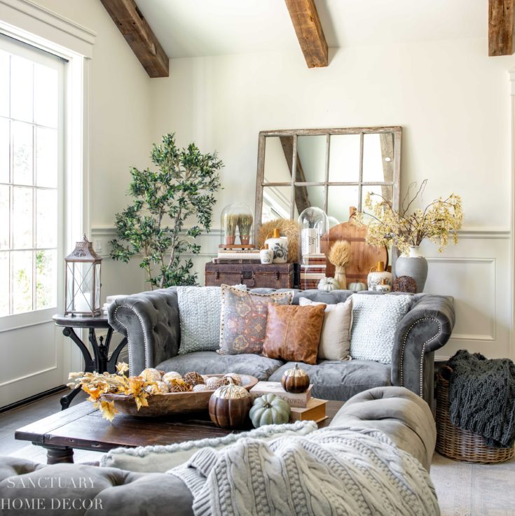Warm and Cozy Fall Home Tour - Sanctuary Home Decor