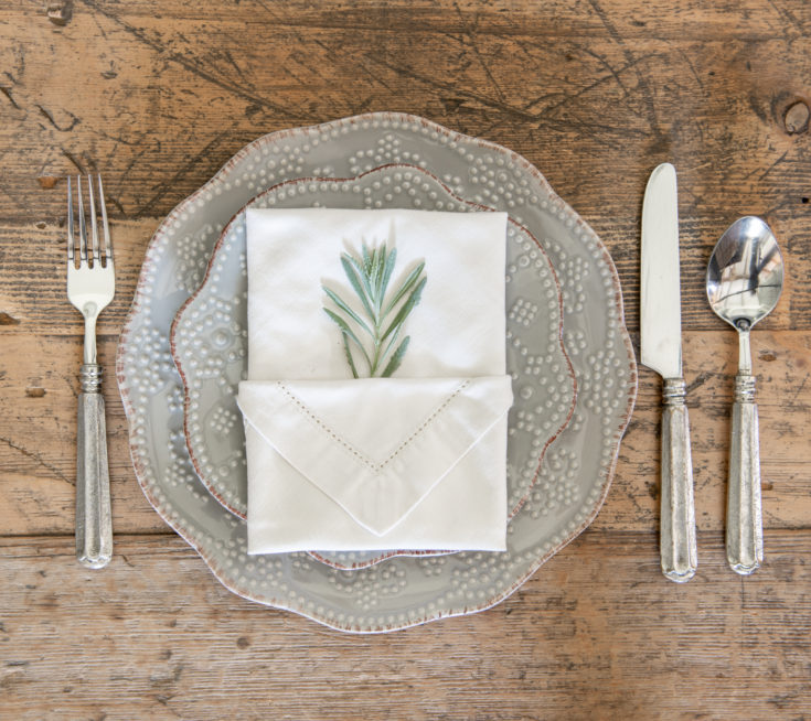 How to Fold a Thanksgiving Napkin - Sanctuary Home Decor