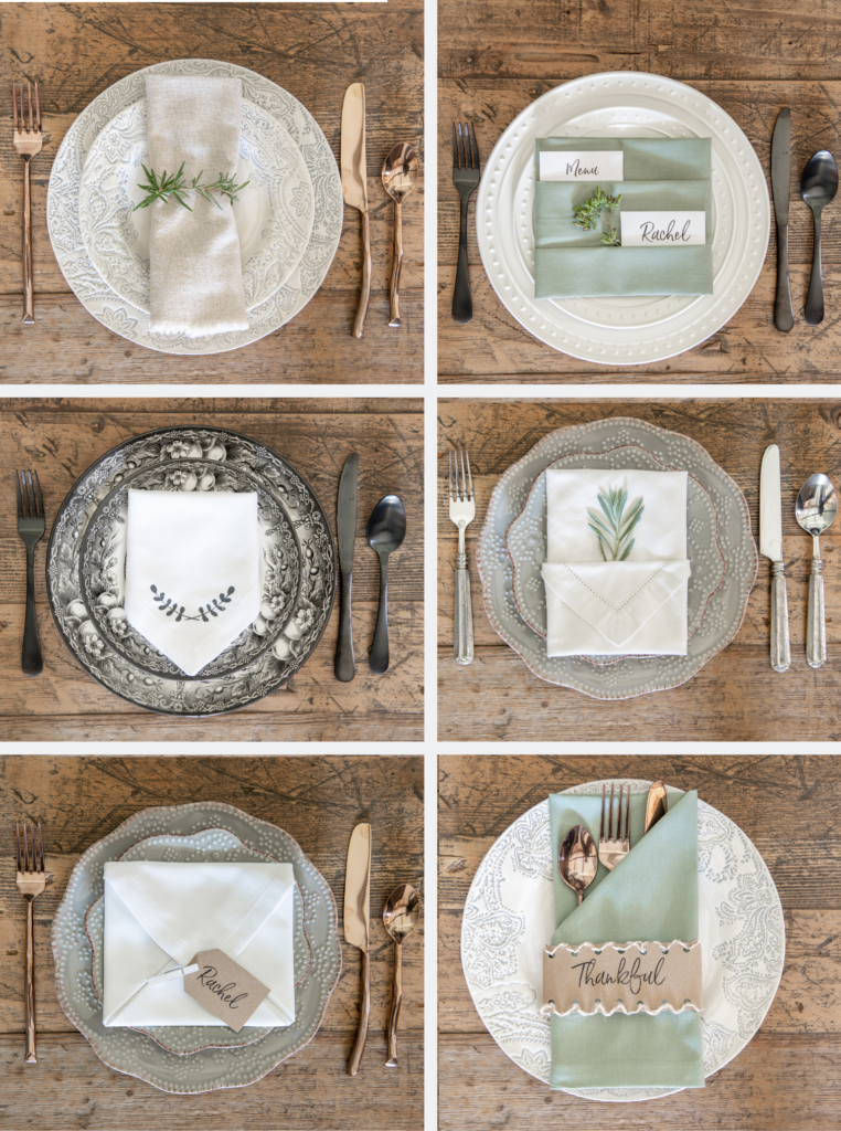 6 Ways To Fold A Napkin Sanctuary Home Decor