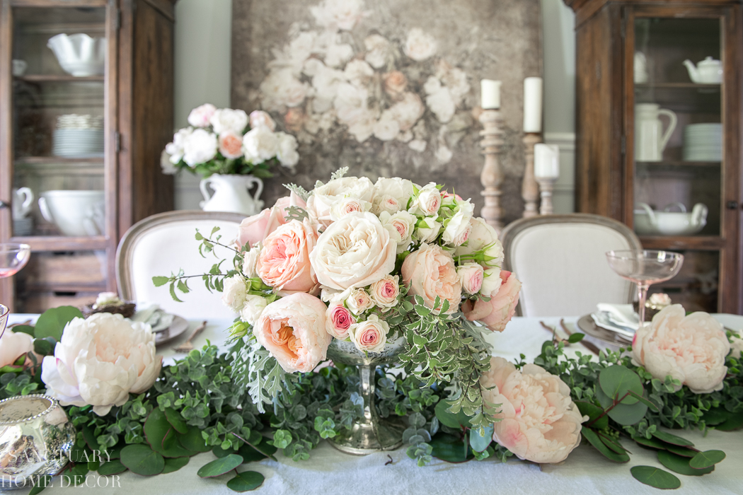 How to Set a Beautiful Spring Table - Sanctuary Home Decor