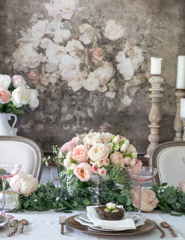 How to Set a Beautiful Spring Table - Sanctuary Home Decor