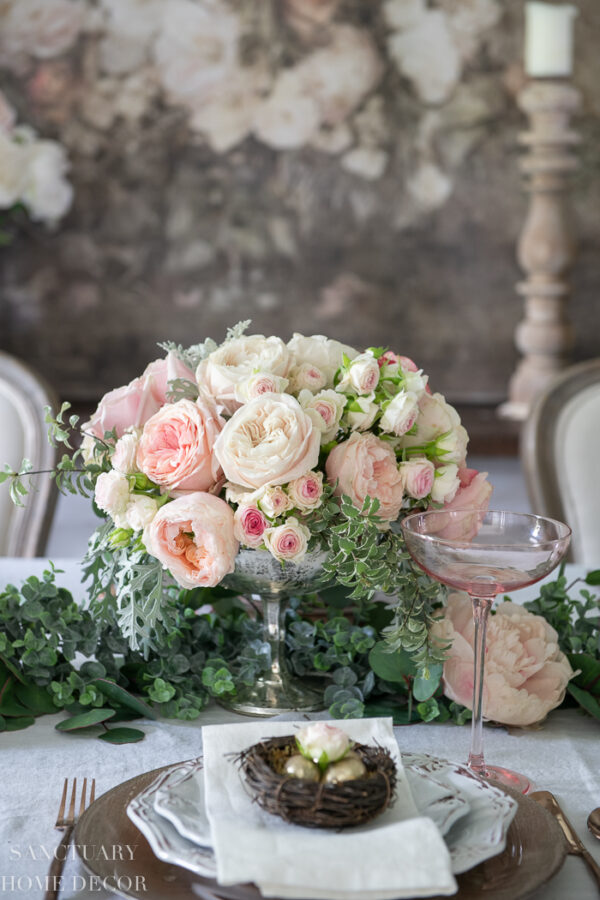 How to Set a Beautiful Spring Table - Sanctuary Home Decor