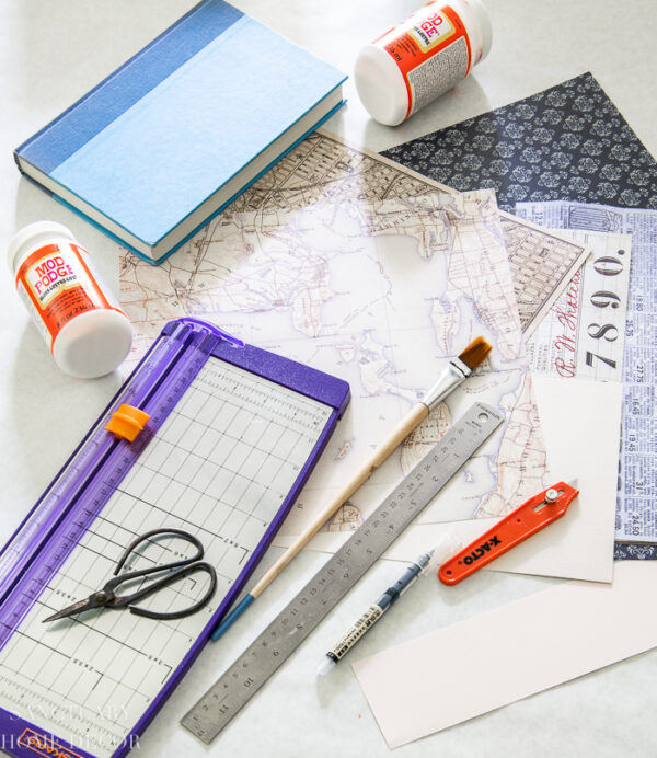 Easy DIY Decorative Book Covers - Sanctuary Home Decor