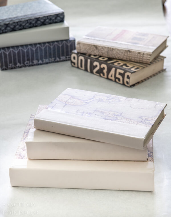 Easy DIY Decorative Book Covers - Sanctuary Home Decor