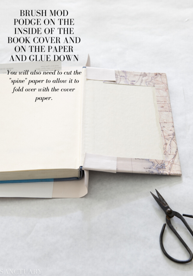 Easy DIY Decorative Book Covers - Sanctuary Home Decor