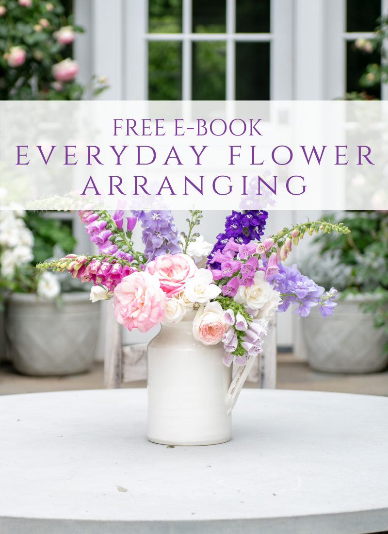 How to Arrange Flowers - Free E-Book! - Sanctuary Home Decor