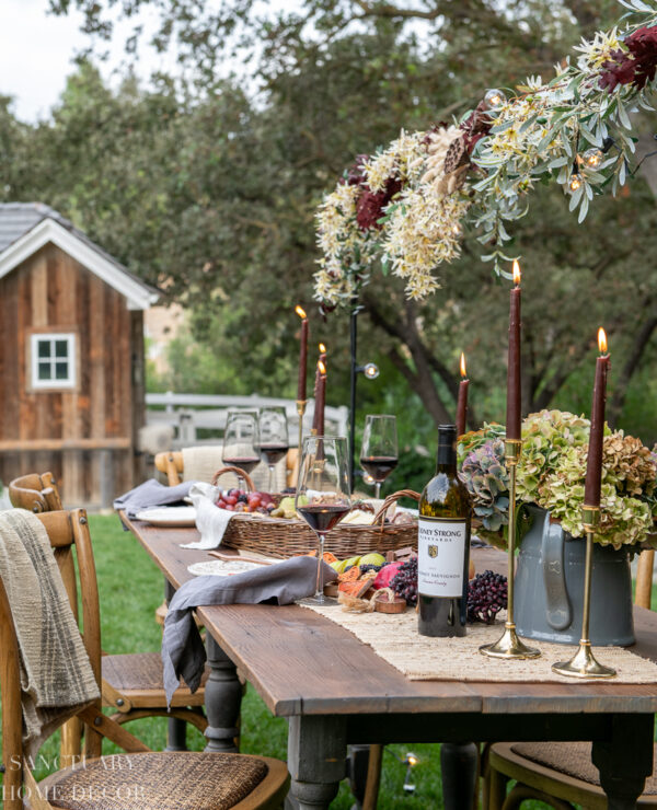 How to Host a Wine and Cheese Girl's Night - Sanctuary Home Decor