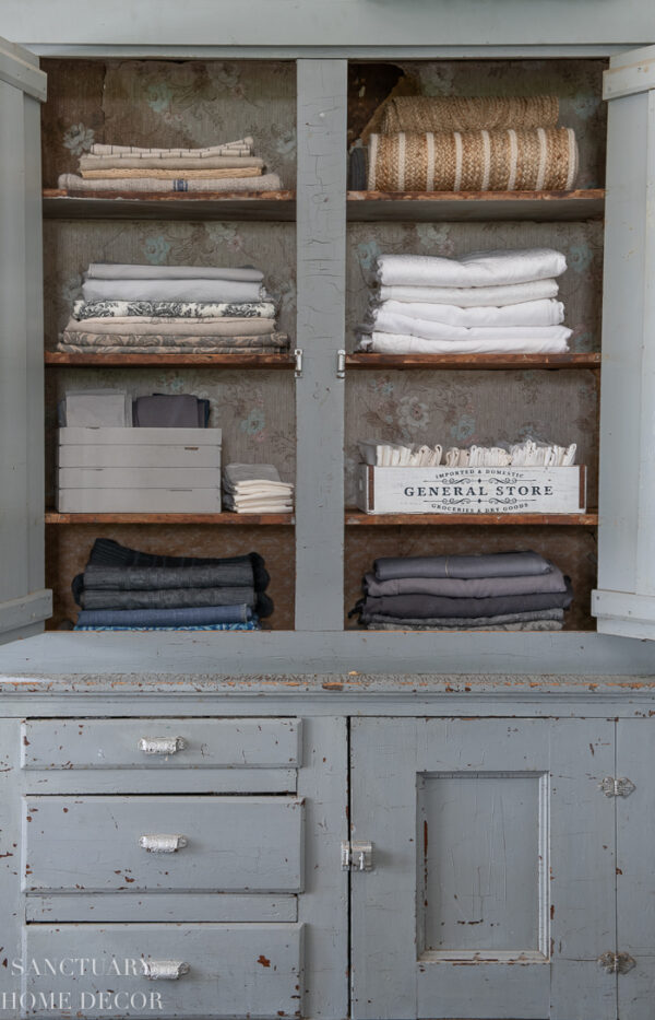 How to Easily Organize a Linen Cabinet - Sanctuary Home Decor