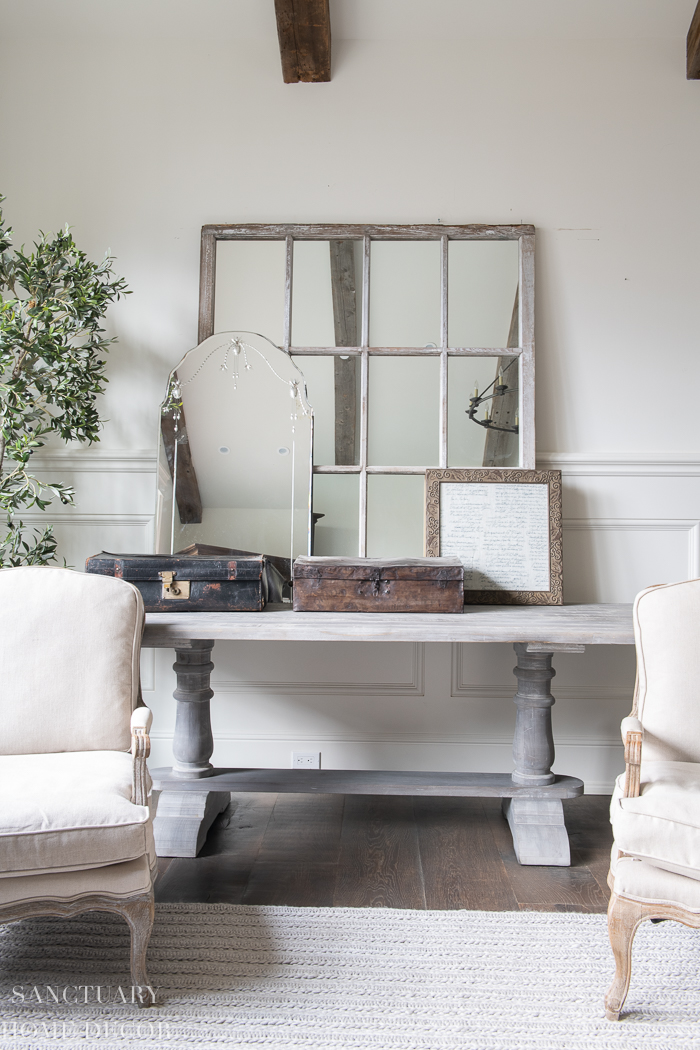 How to Style a Layered Table Vignette - Sanctuary Home Decor