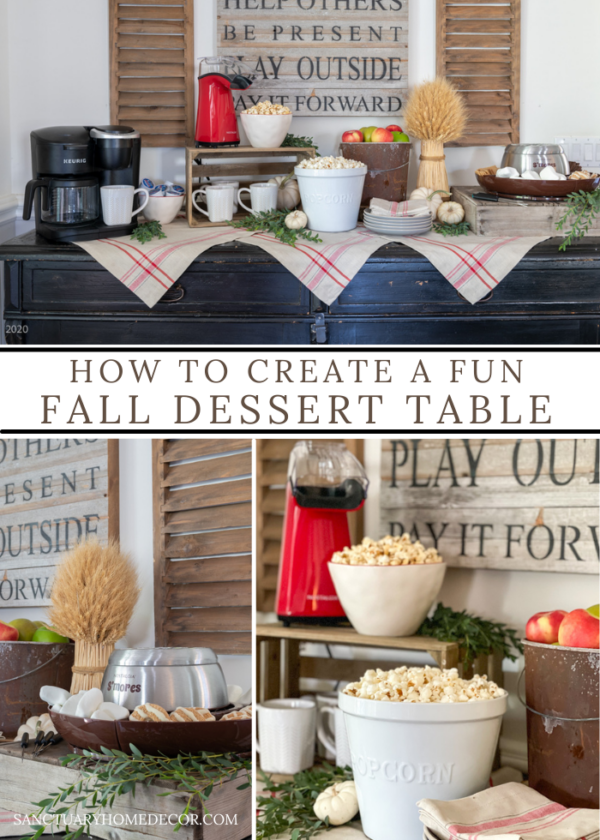 How to Create a Fun Fall Dessert Table - Sanctuary Home Decor