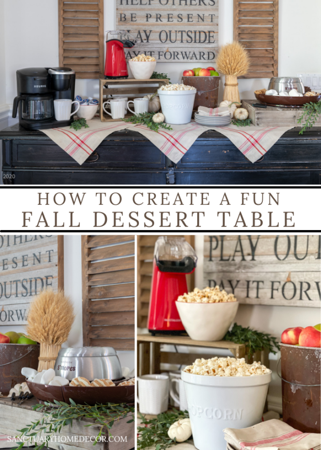 How to Create a Fun Fall Dessert Table - Sanctuary Home Decor