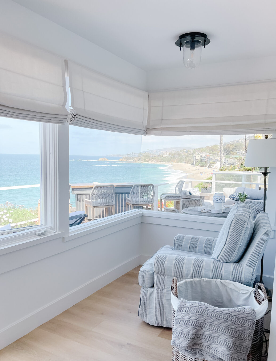 Where to Get Beautiful Fabric Roman Window Shades - Sanctuary Home Decor