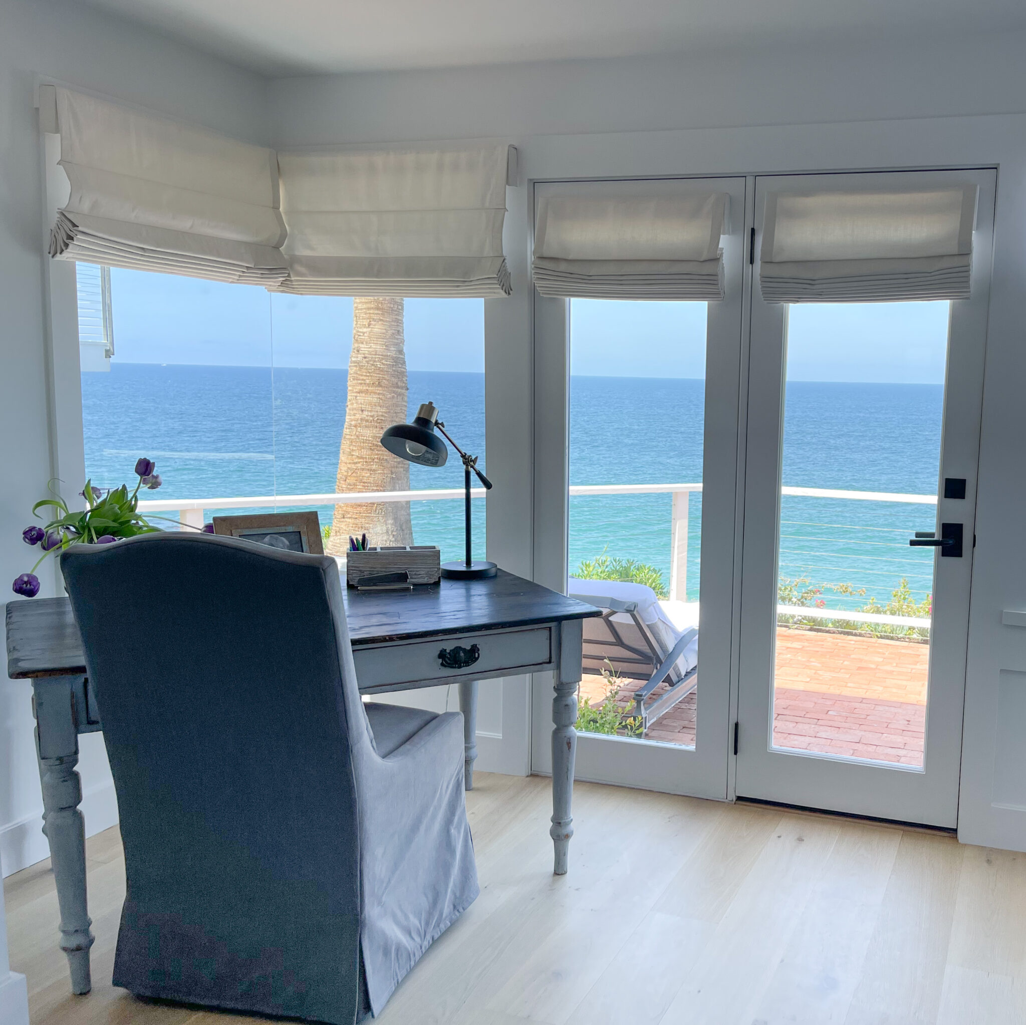 Where to Get Beautiful Fabric Roman Window Shades - Sanctuary Home Decor