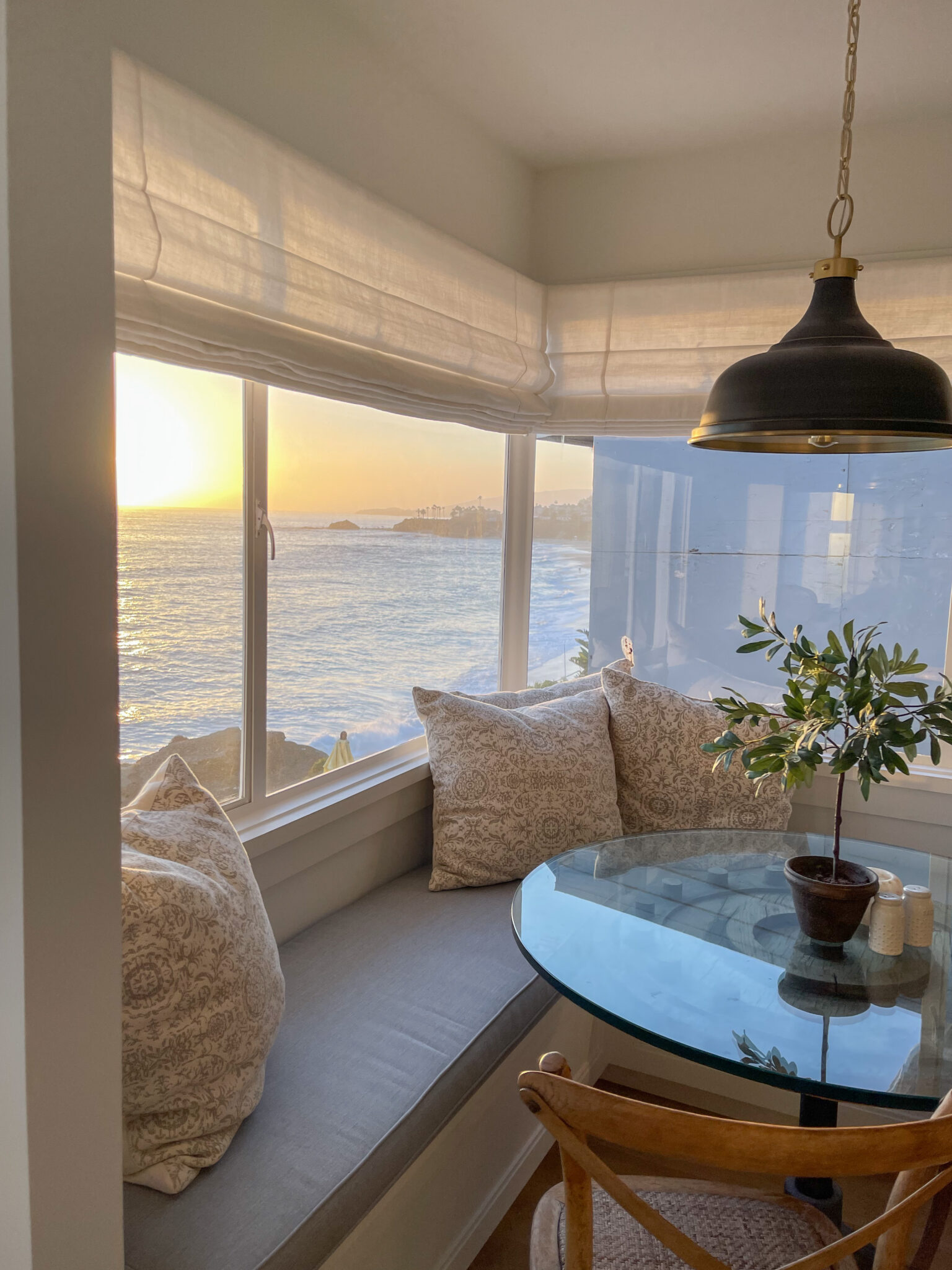 Where to Get Beautiful Fabric Roman Window Shades - Sanctuary Home Decor