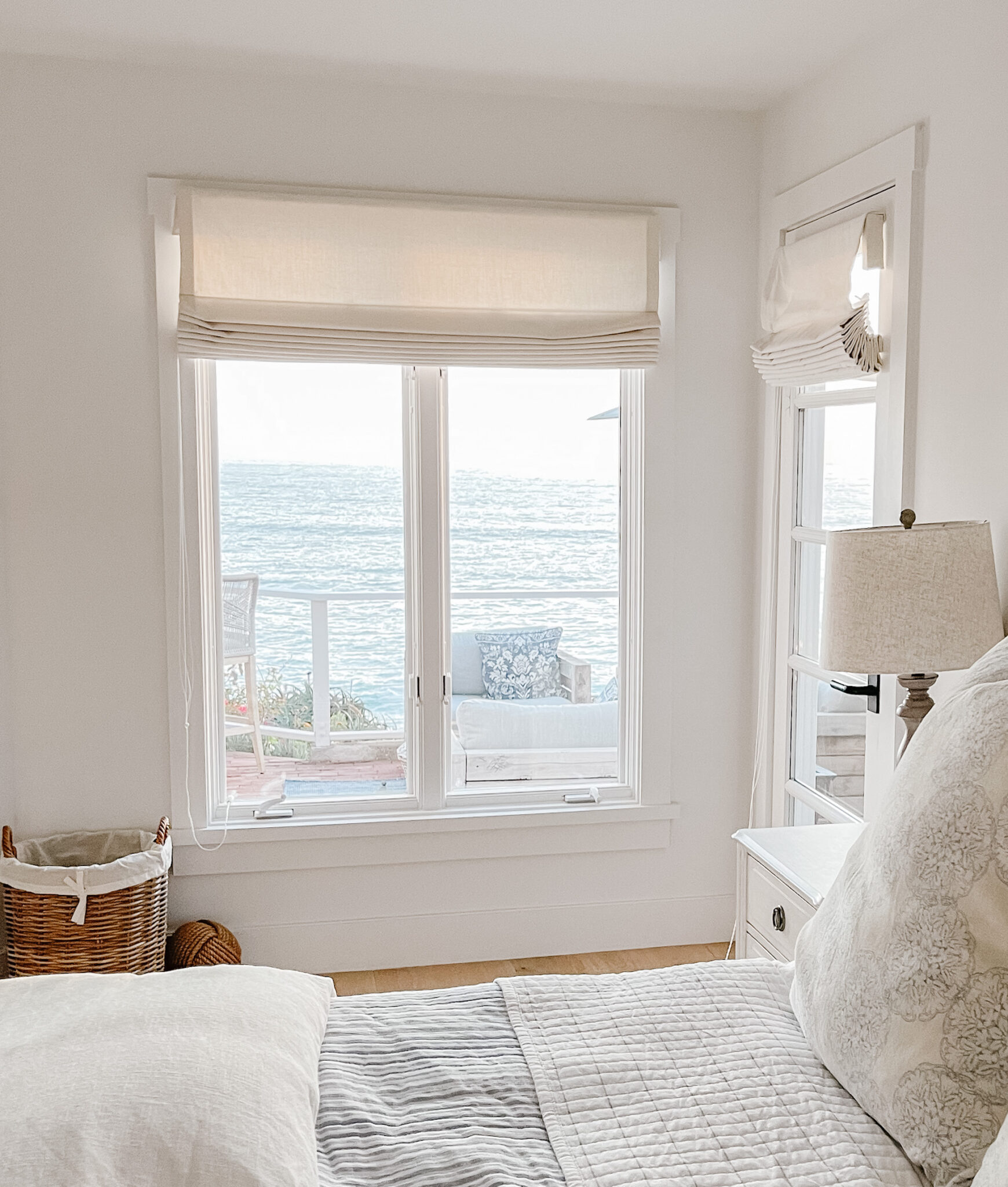Where to Get Beautiful Fabric Roman Window Shades - Sanctuary Home Decor